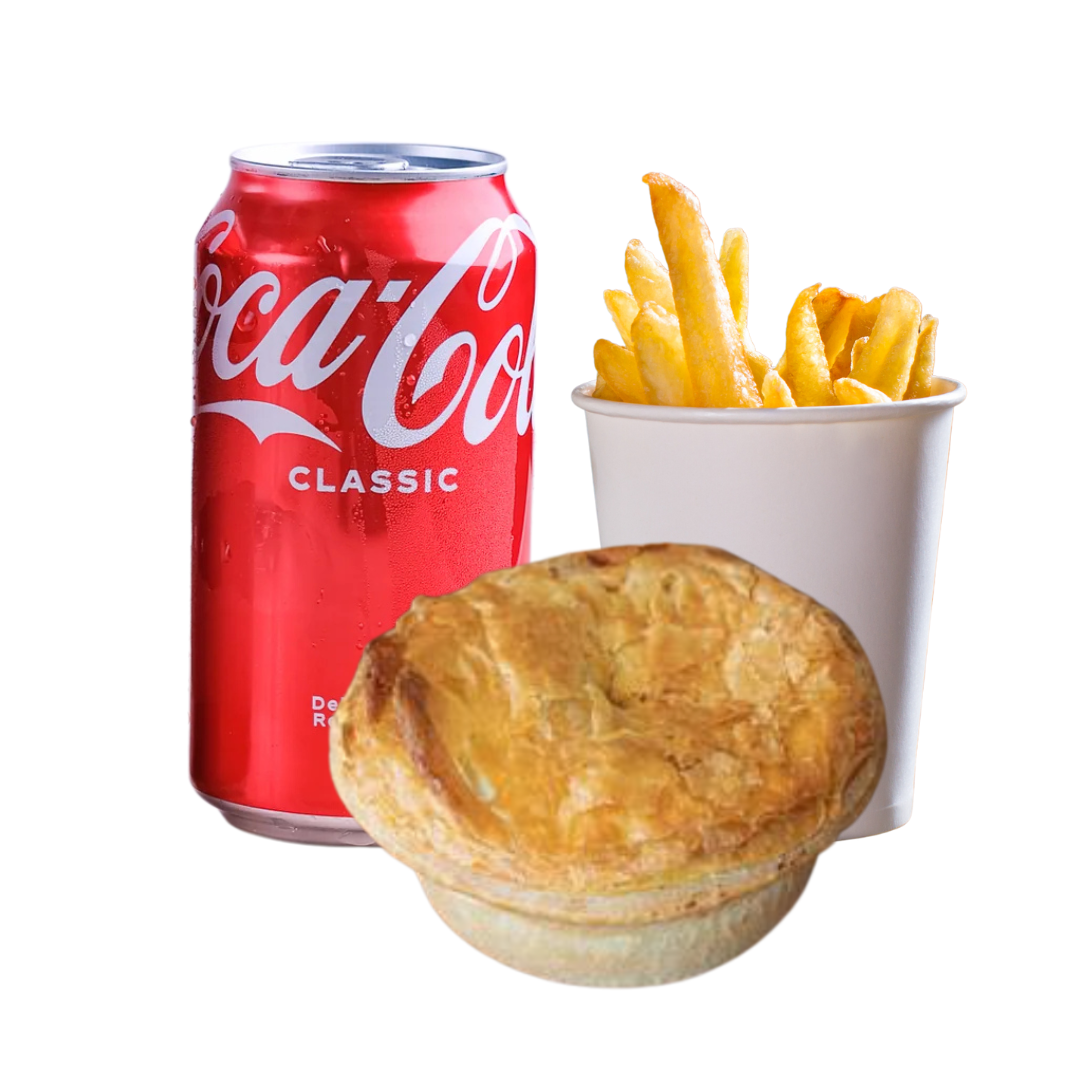 Pie Chips & Coke Combo | CJ's Pastries